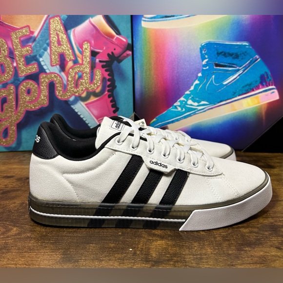 adidas | Shoes | Adidas Daily 3 Translucent Outsole Cloud White Size 2 ...